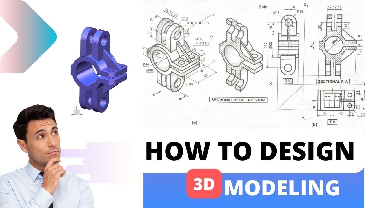 Siemens Nx12 tutorial for advanced modeling part design - YouTube