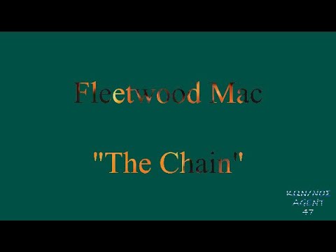 Fleetwood Mac - The Chain | Lyrics on screen - YouTube
