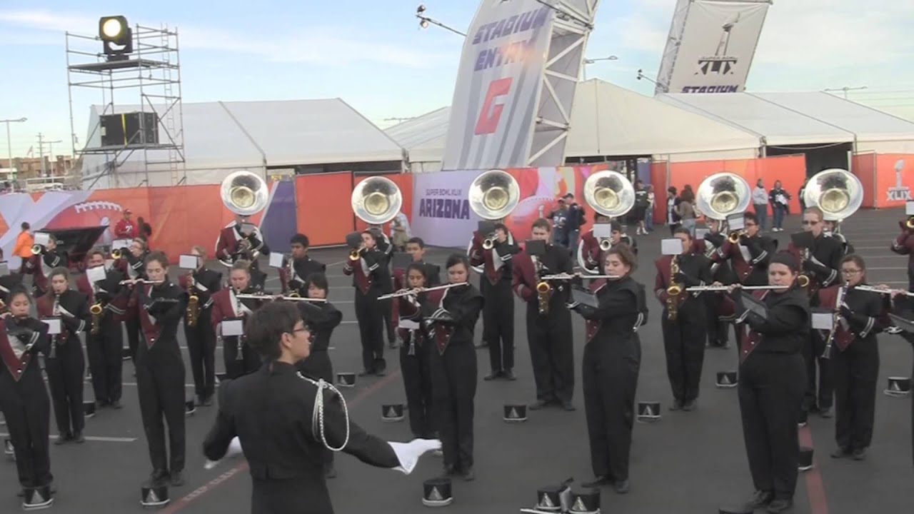 MRHS Band at Pro Bowl 2015 - Anyway You Want It - YouTube