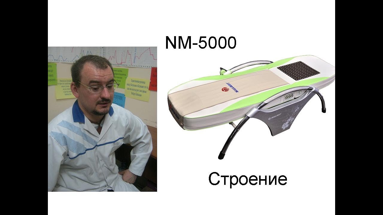 Строение аппарата для массажа NM-5000 - YouTube