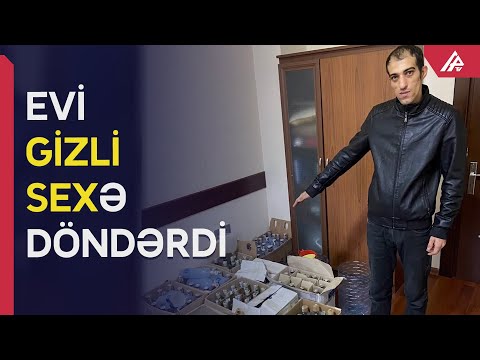 Polis əməliyyat keçirdi, evindən çıxmayan içki növü qalmadı - APA TV