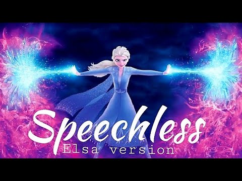 Speechless song Frozen Elsa version - YouTube