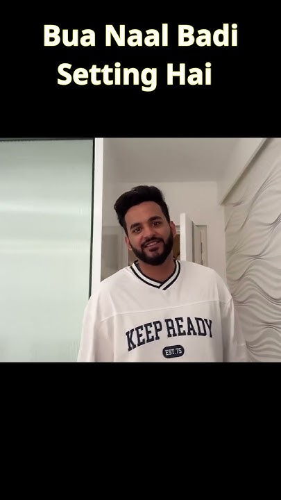 Bua Naal Badi Setting Hai 🤣 #funny #fukrainsaan #father - YouTube