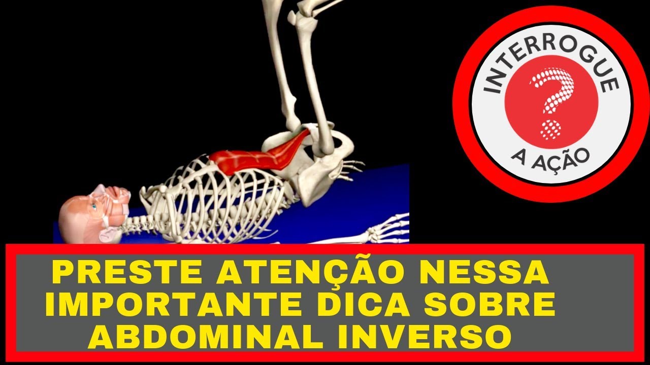 QUAL A MELHOR FORMA DE SE FAZER O ABDOMINAL INVERSO? - YouTube