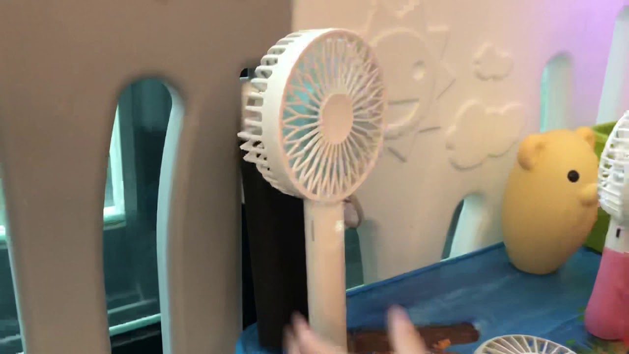 장난감선풍기 toy fan collection - YouTube