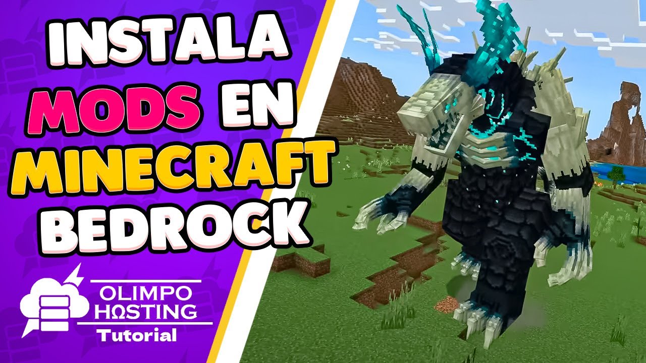 Como INSTALAR MODS en Minecraft BEDROCK!! FACIL Y RAPIDO - YouTube