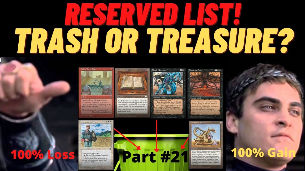 Part 21 | Reserved list first impressions review! Complete review ...