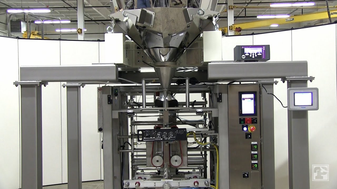 Parsons-Eagle Phaser XP VFFS with 10-Head Combination Scale for Salty ...