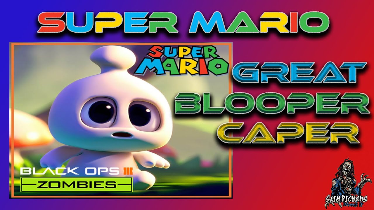 Blooper Mario Pixel