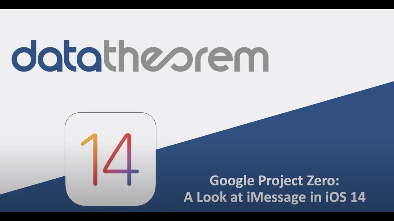 Google Project Zero Research into iMessage's Zero-click Attack - YouTube