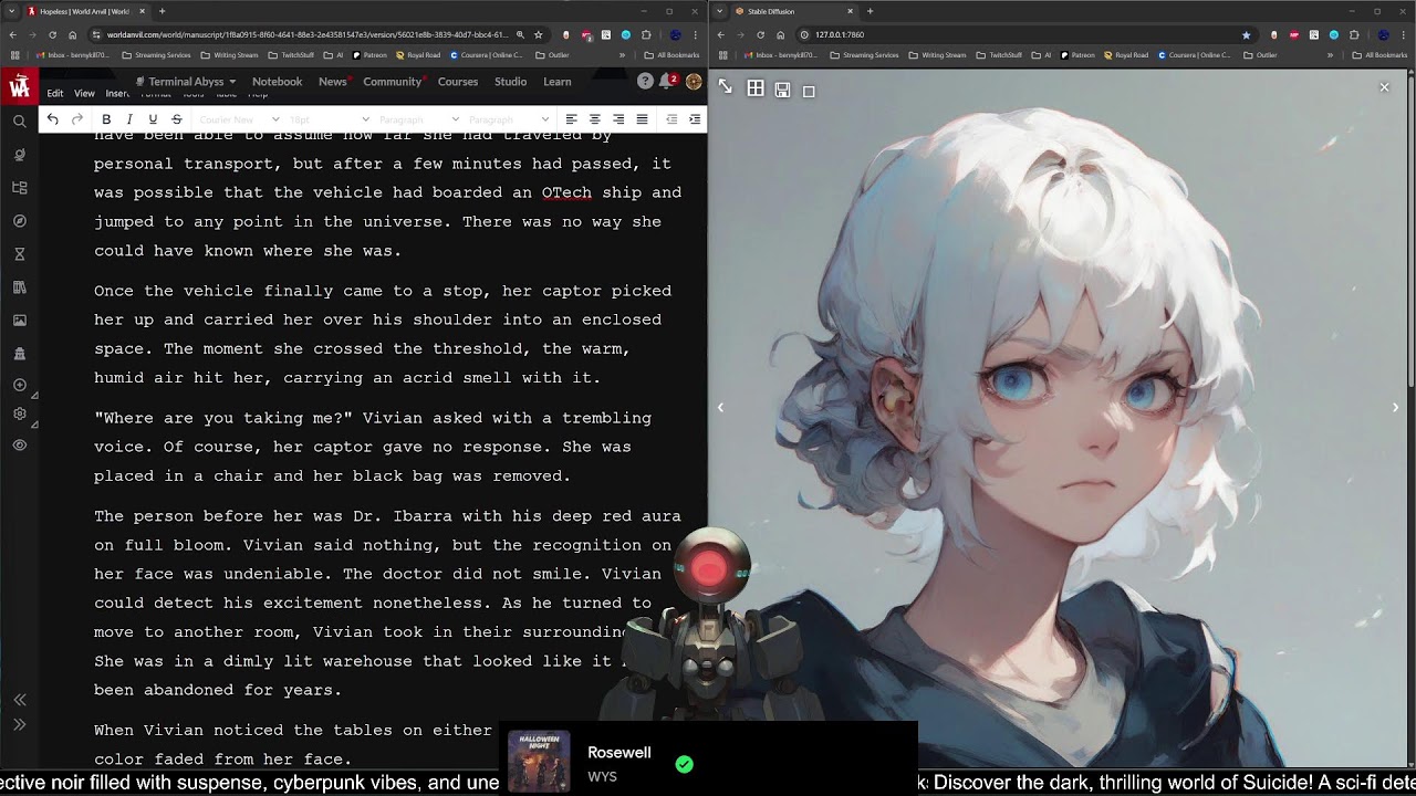Ody Makes Hopeless. Dipping Into Horror. - YouTube