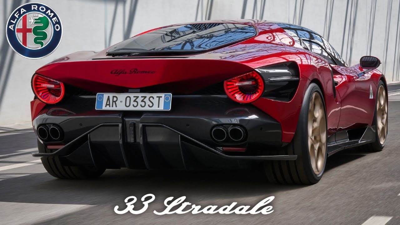 Alfa Romeo 33 Stradale Engine and Exhaust - YouTube
