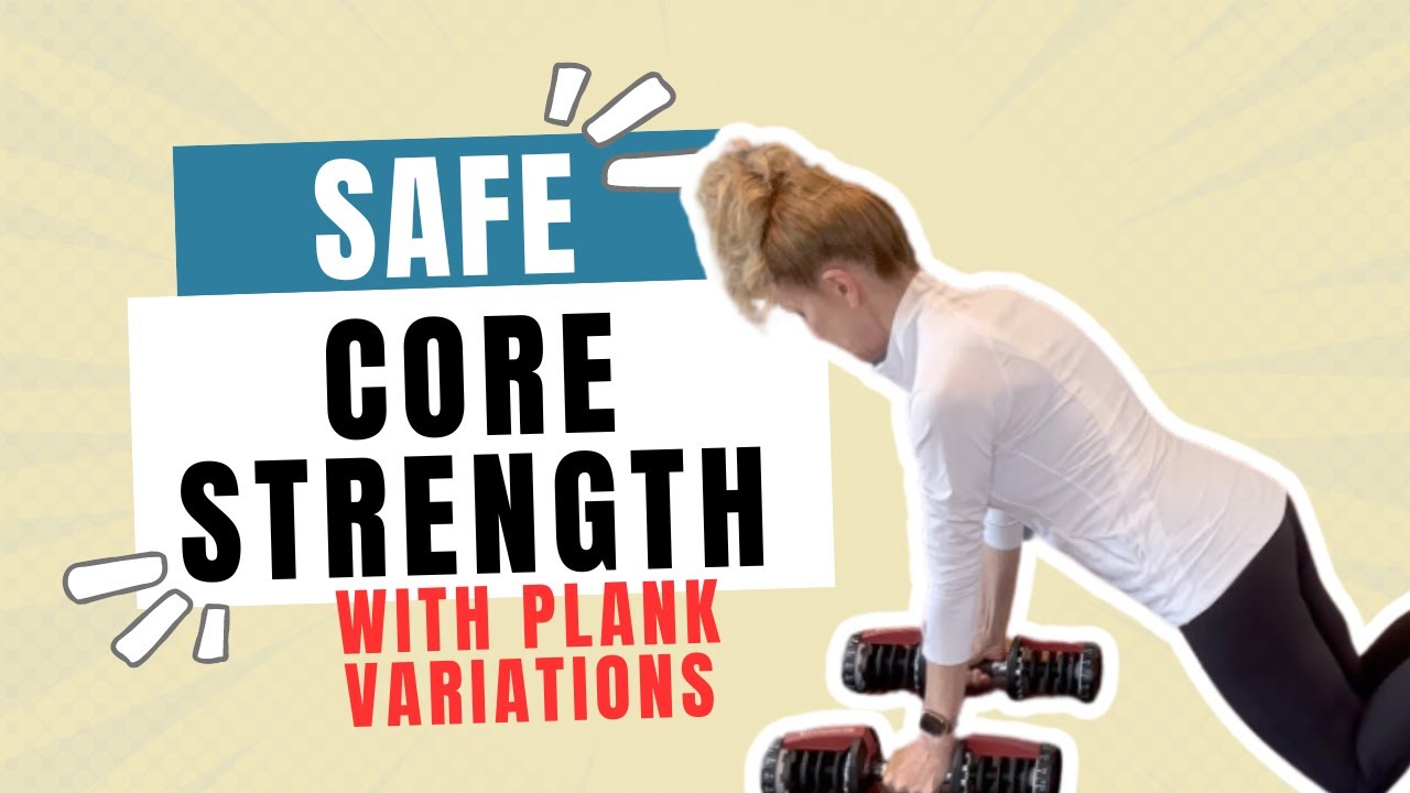 Osteoporosis-Safe Core Exercises With Plank Variations - YouTube