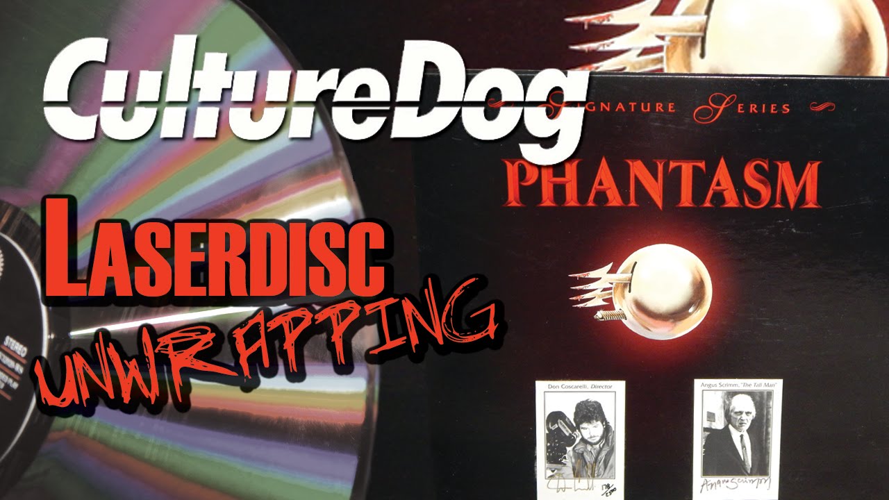 Laserdisc Unwrapping - Phantasm (1979) Signature Series Box - YouTube