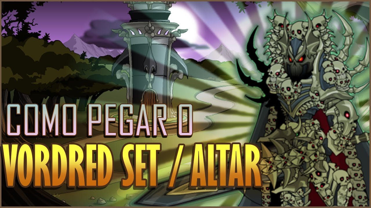 【AQW】Como pegar o Vordred Set / Altar (51% Damage Boost!) - YouTube