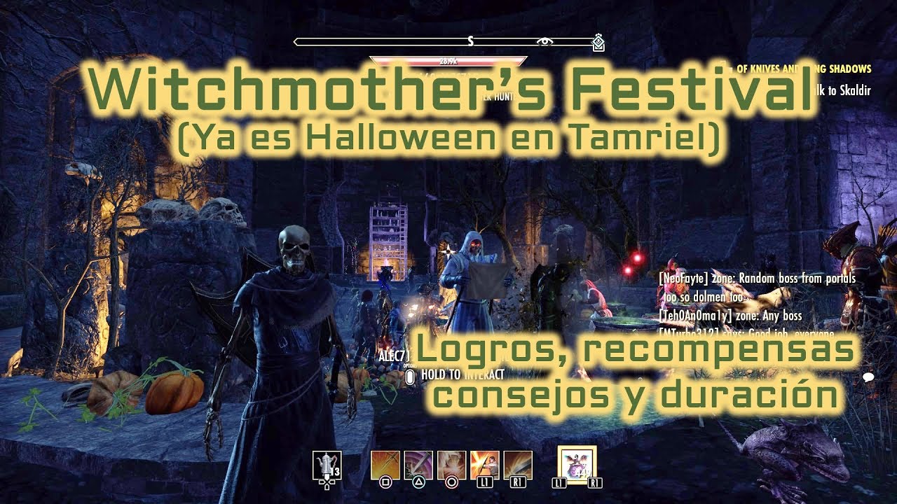 The Elder Scrolls Online - Witches Festival (Evento de Halloween ...