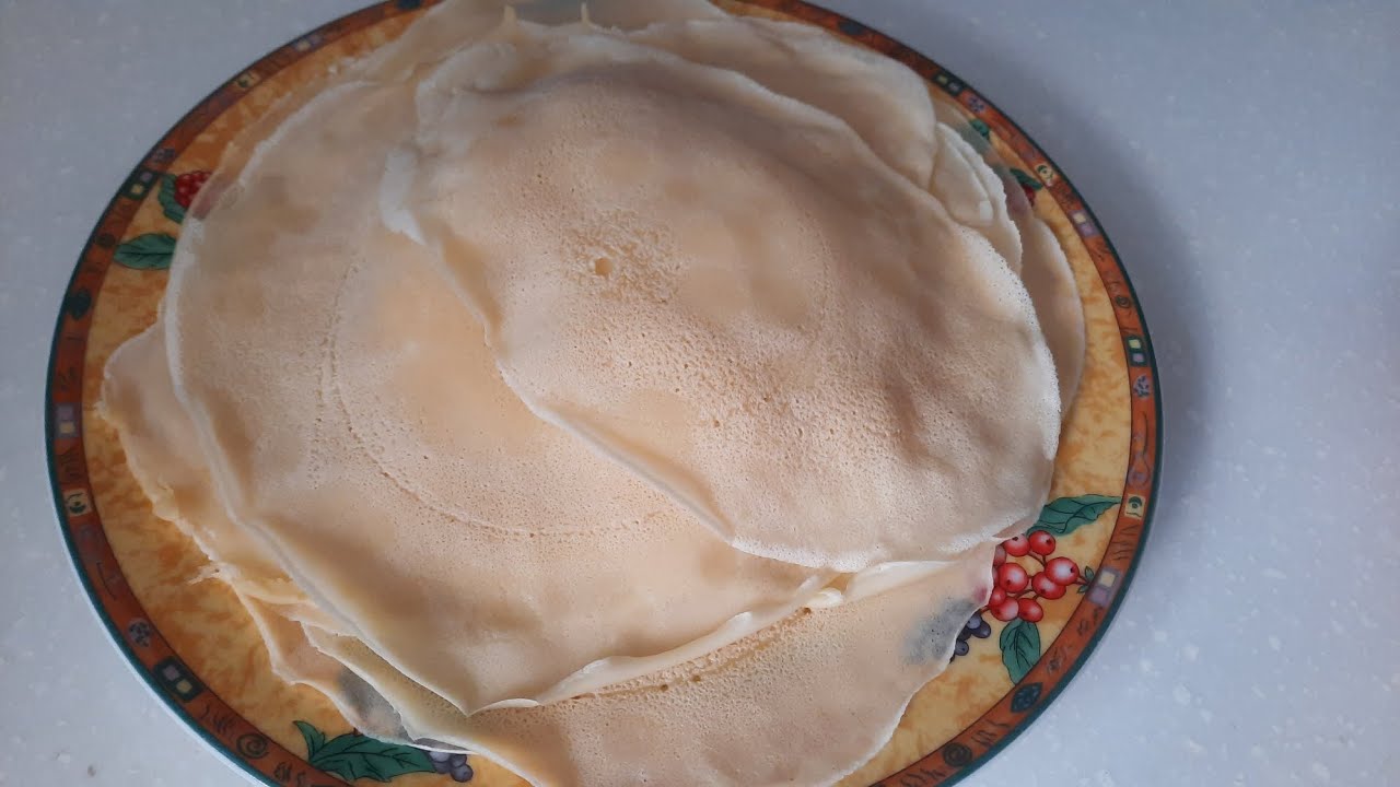 Fresh Lumpia Wrapper | Crepe - YouTube