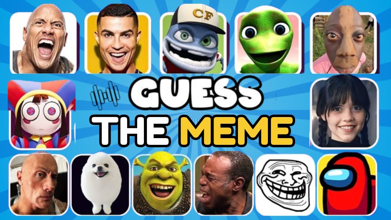 GUESS THE MEME🔥 | MOST POPULAR MEMES | MrBeast, iShowSpeed, The Rock ...