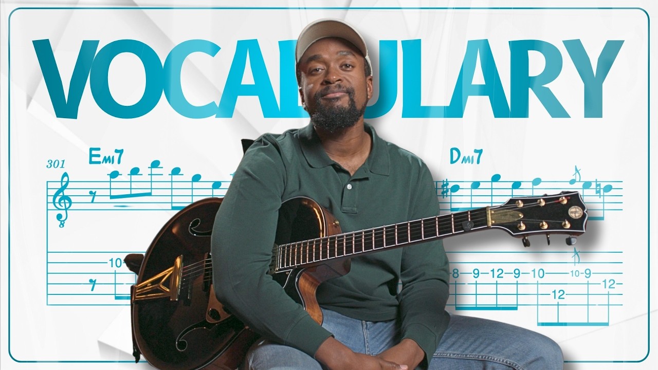 How to Build Essential Jazz Guitar Vocabulary (feat. Cecil Alexander ...