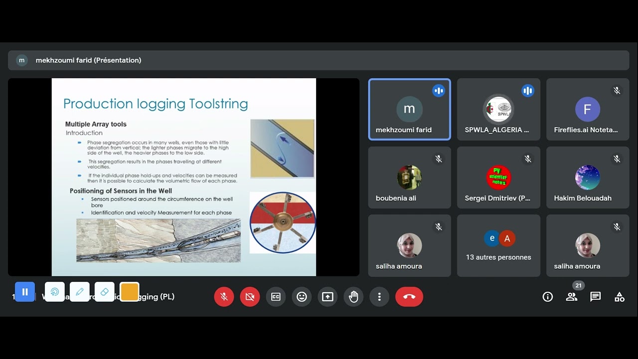 webinar 2 Production logging Tool string - YouTube