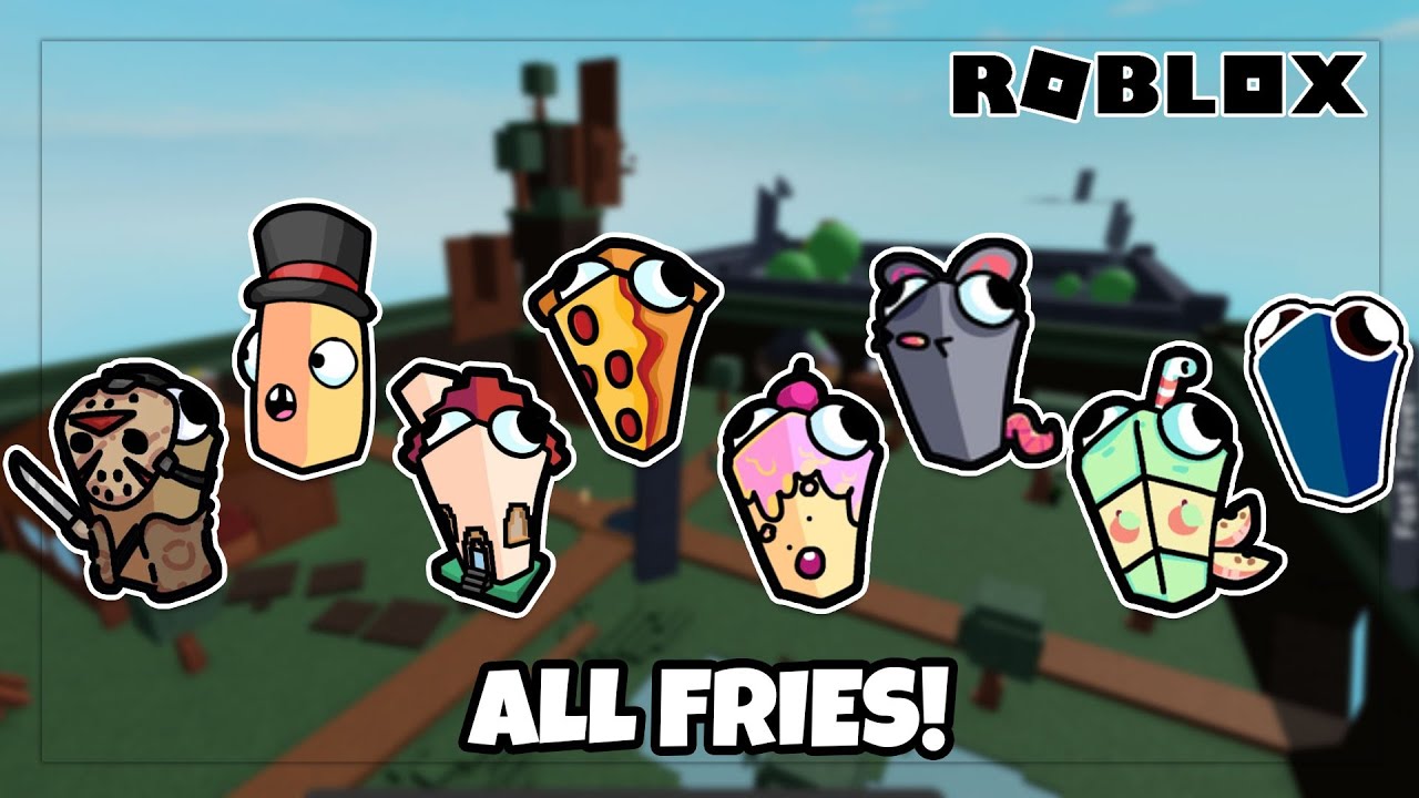 How to Find All 40 Fries in find the fries - Roblox - YouTube