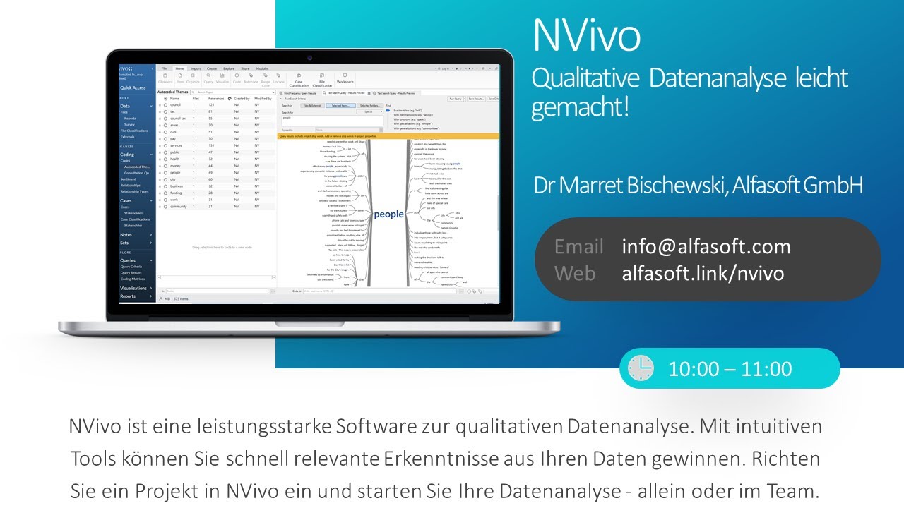 NVivo - Qualitative Datenanalyse leicht gemacht! - YouTube
