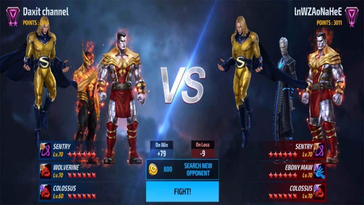 WOLVERINE PHOENIX (ctp regen) VS SENTRY TIMELINE BATTLE | MARVEL FUTURE ...