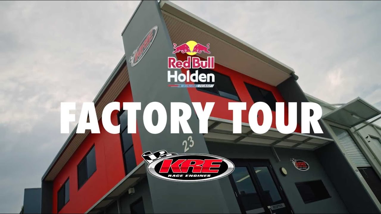 KRE Workshop Tour with RedBull Ampol Racing Team - YouTube