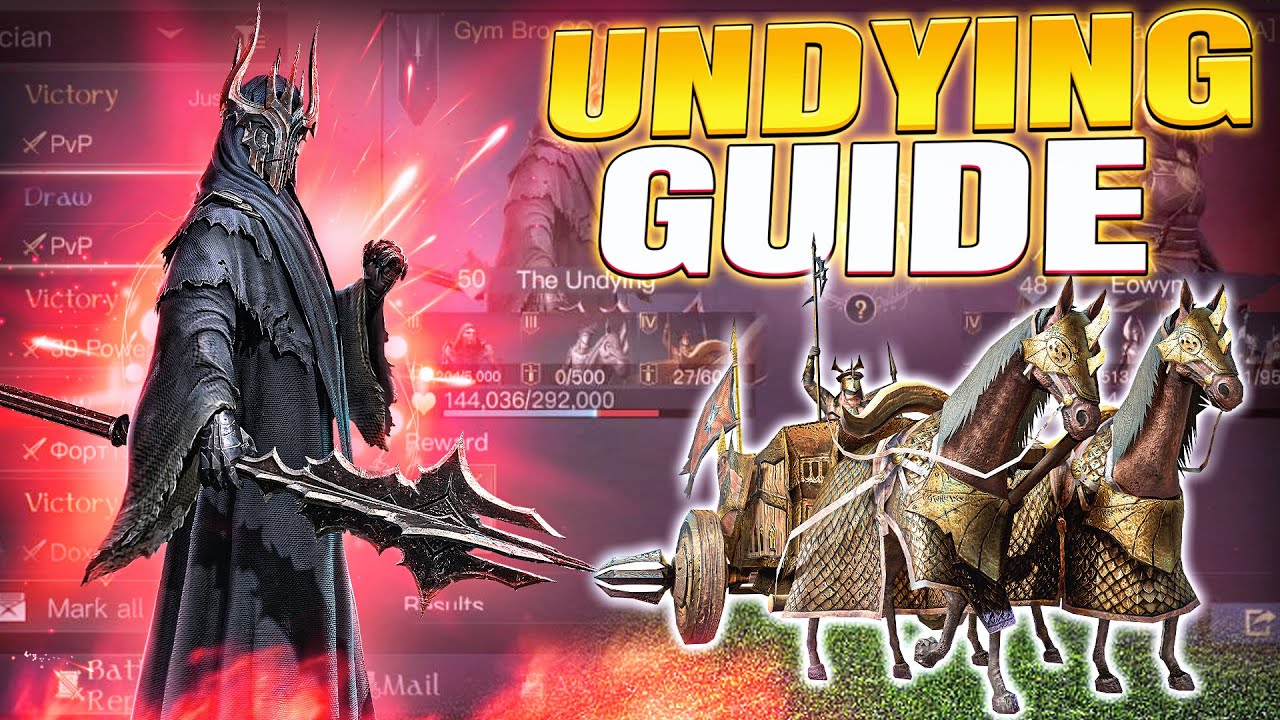 Undying Is Actually Awesome - Undying Guide | LOTR: Rise to War - YouTube