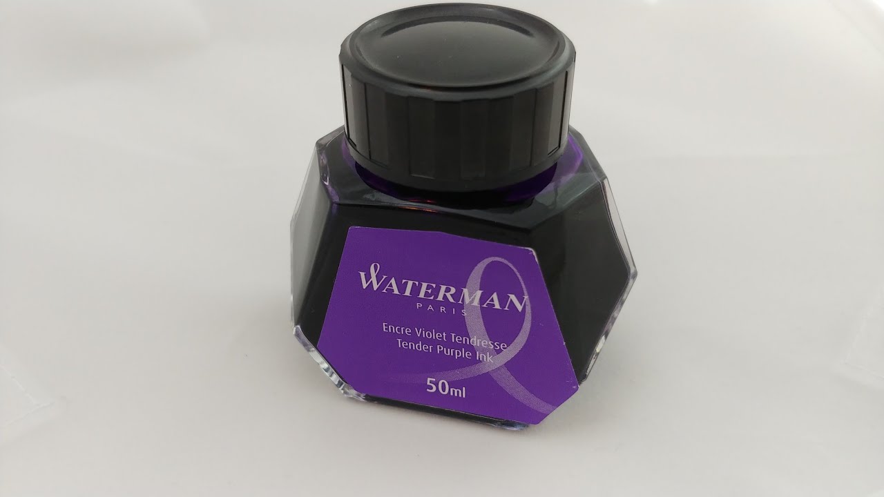 Ink Review: Waterman Tender Purple - YouTube