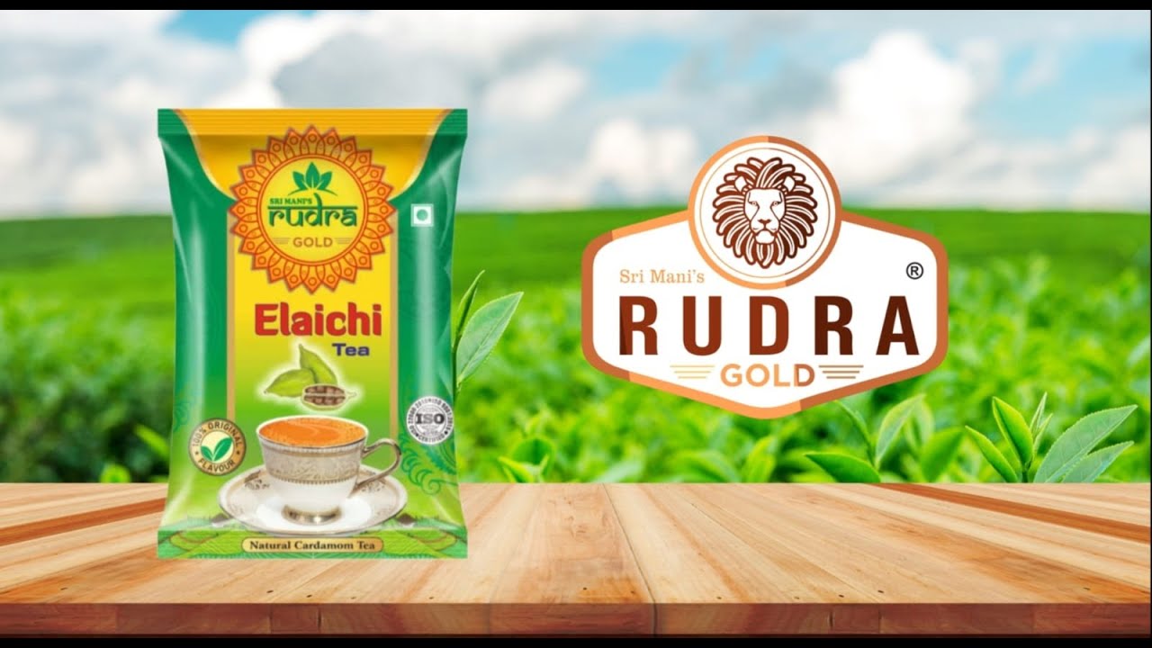 RUDRA GOLD ELAICHI TEA Natural Cardamom Tea 100% Original Flavor ...