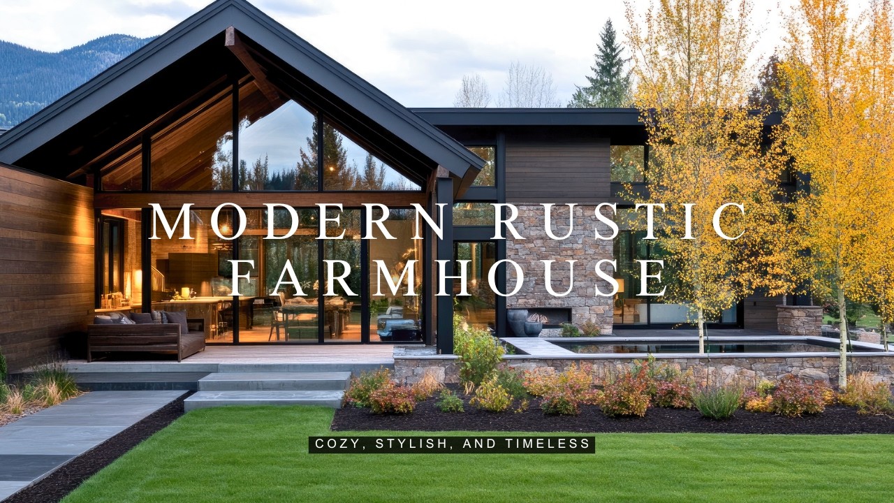 Modern Rustic Farmhouse Design Ideas: How to Create a Timeless Haven at ...