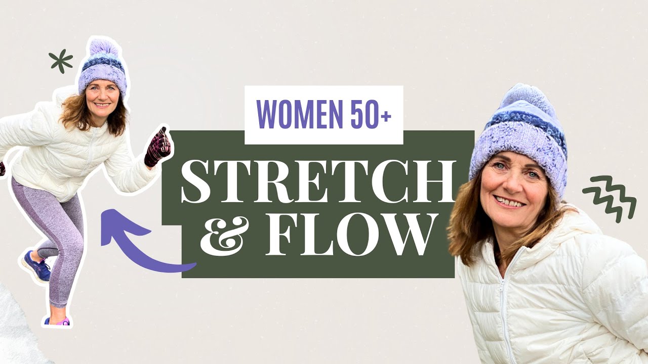 Stretch & Flow Class for Women Over 50 | Boost Flexibility, Strength, and Well-Being! 🌸 - YouTube