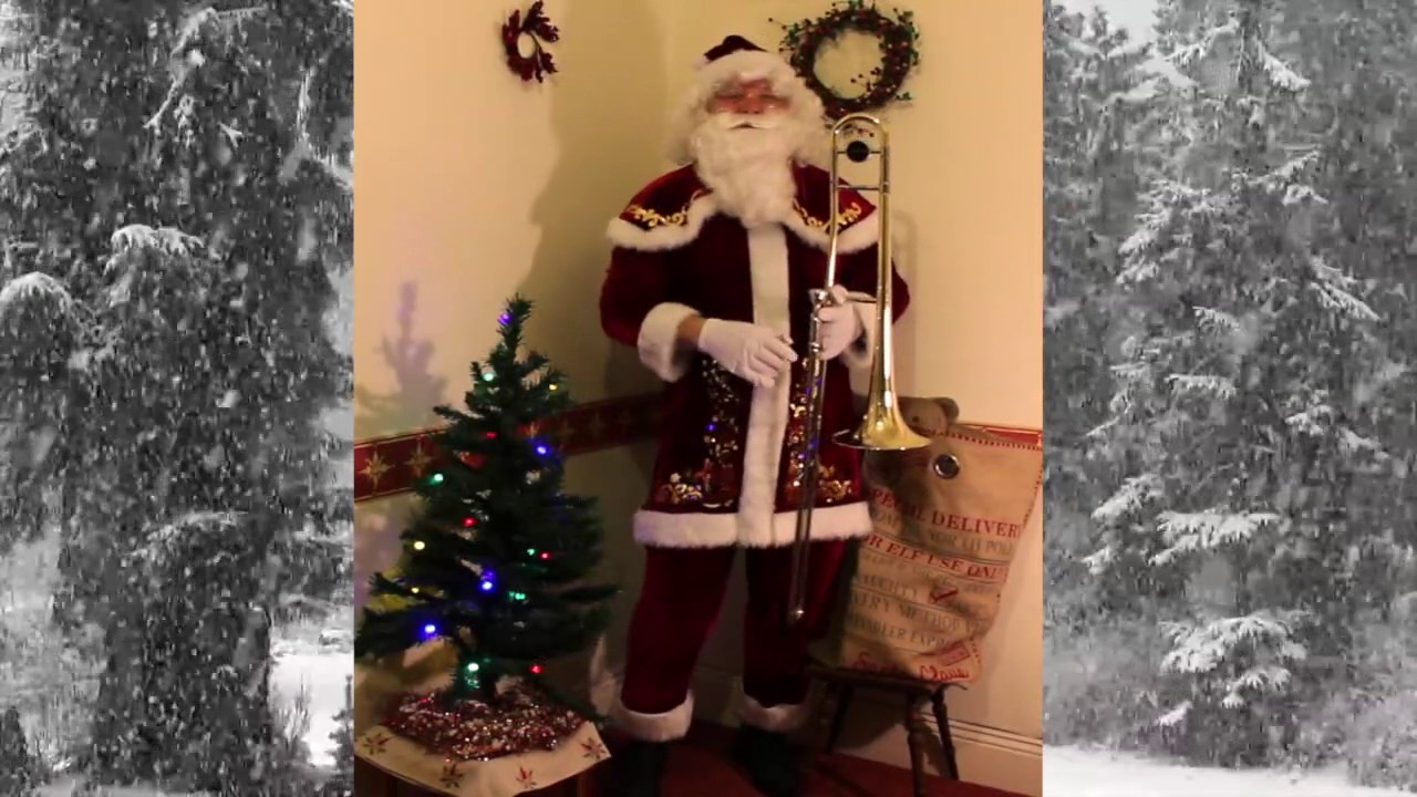 Singing Santa 'CHRISTMAS DAY' - YouTube