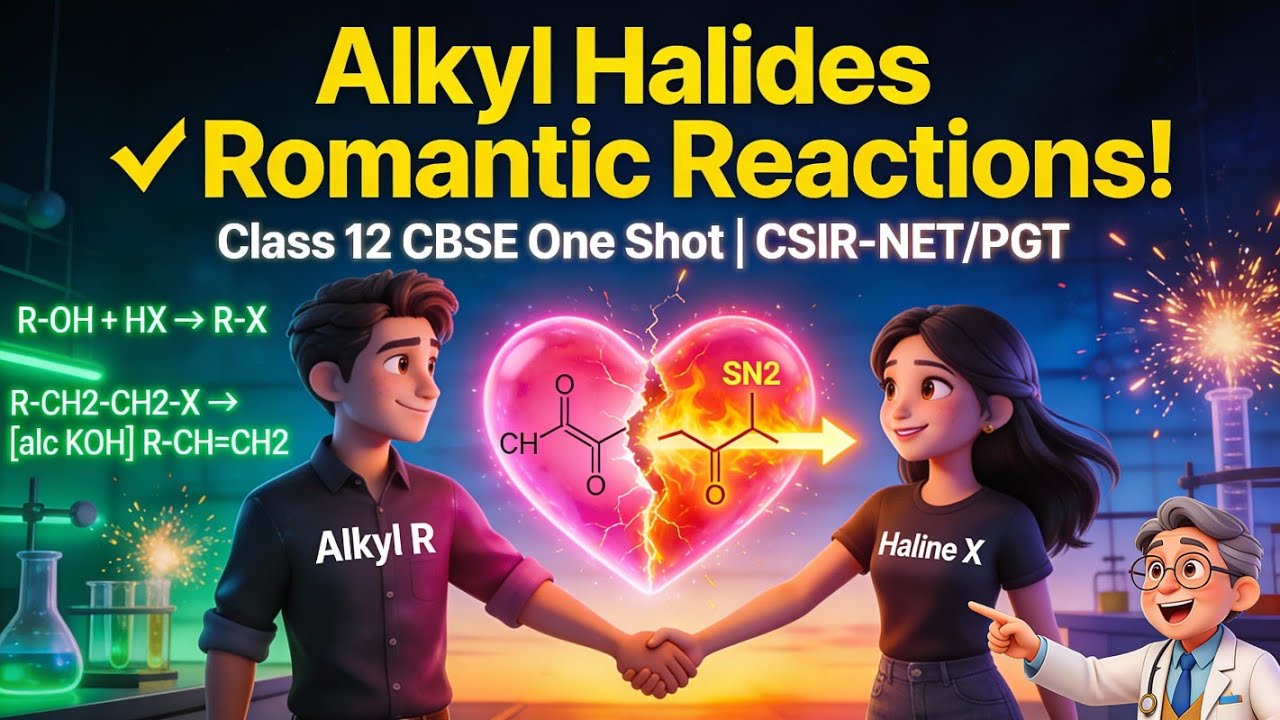 Alkyl halides | Haloalkanes and haloarenes ncert | class 12 haloalkanes ...