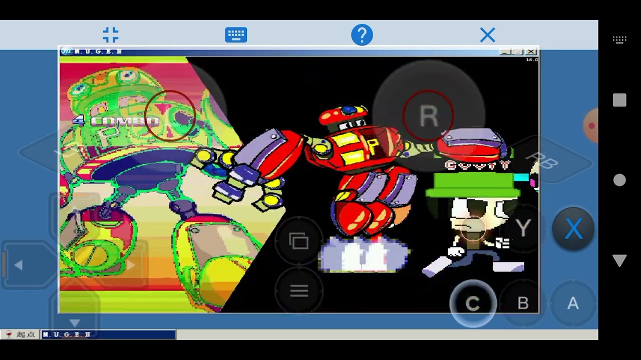 Mugen/ P-bot And Tal_on VS Circlo & Squarly - YouTube