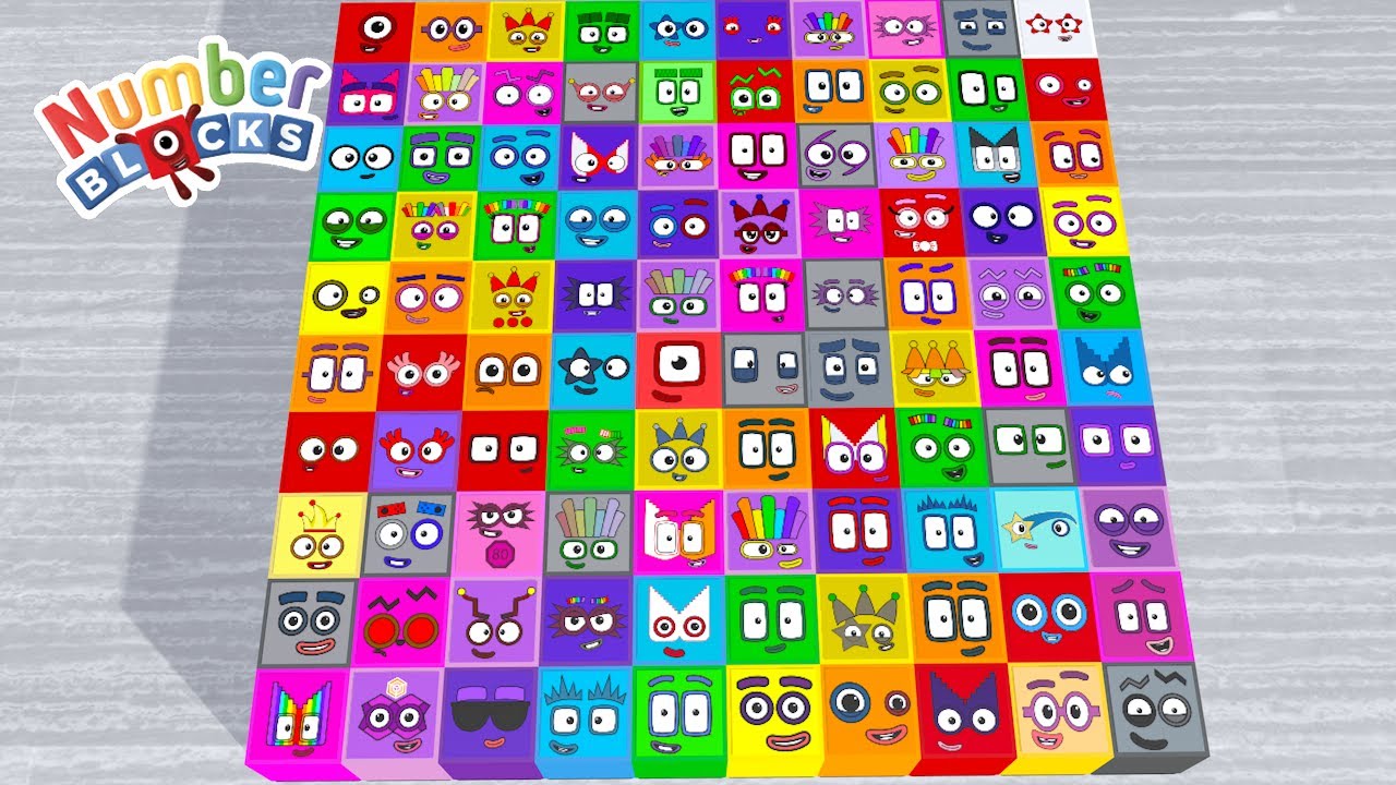 Numberblocks Counting 1 to 100 | Fun Learning Numbers for Kids - YouTube