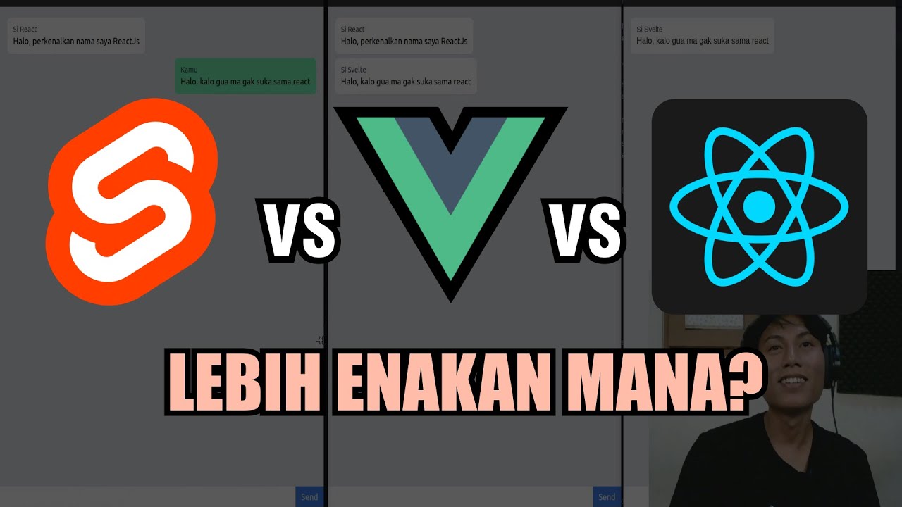 Chat App di Svelte + Vue + React - YouTube