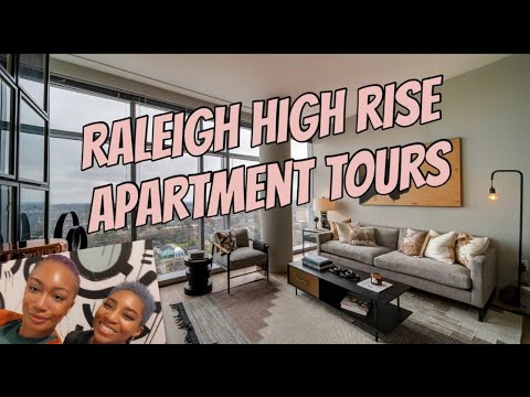 RALEIGH NC | HIGH RISE DOWNTOWN APARTMENT TOURS - YouTube