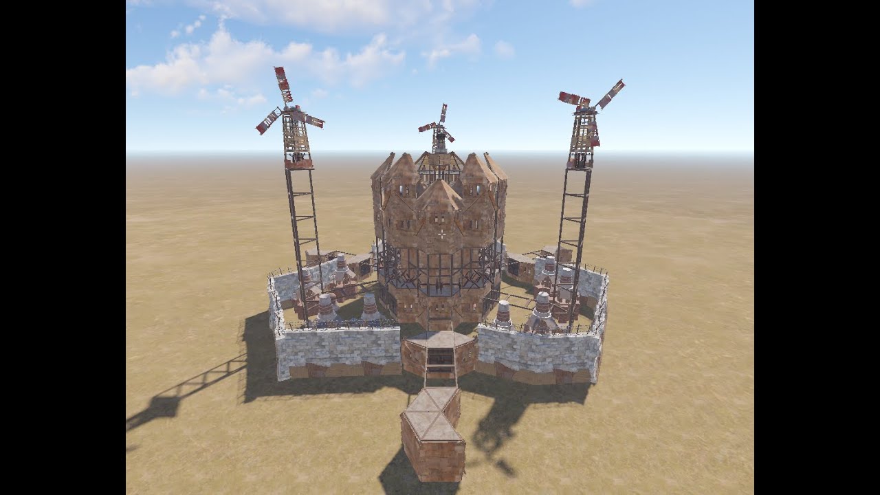 The Bigmo | Trio/Quad Wide Gap Bunker Base Tour | External Loot Rooms ...