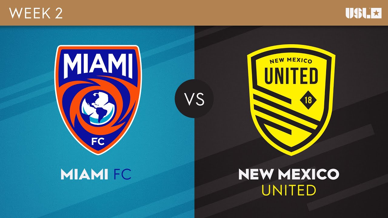 Miami FC v New Mexico United: March 18, 2023 - YouTube