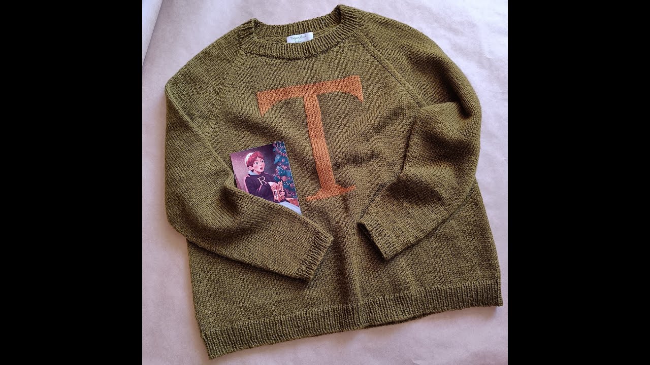 Weasley sweater Custom order - YouTube