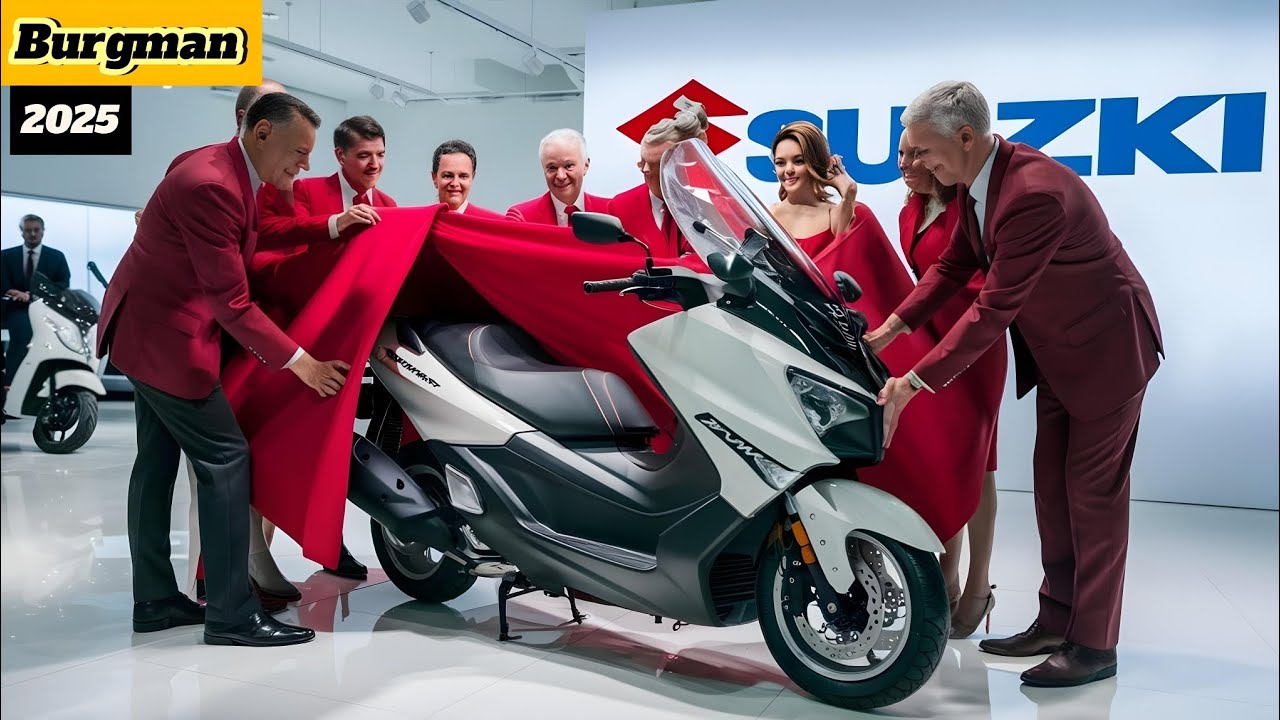 NEW Suzuki Burgman 180 (2025) Finally Launched!!! - YouTube