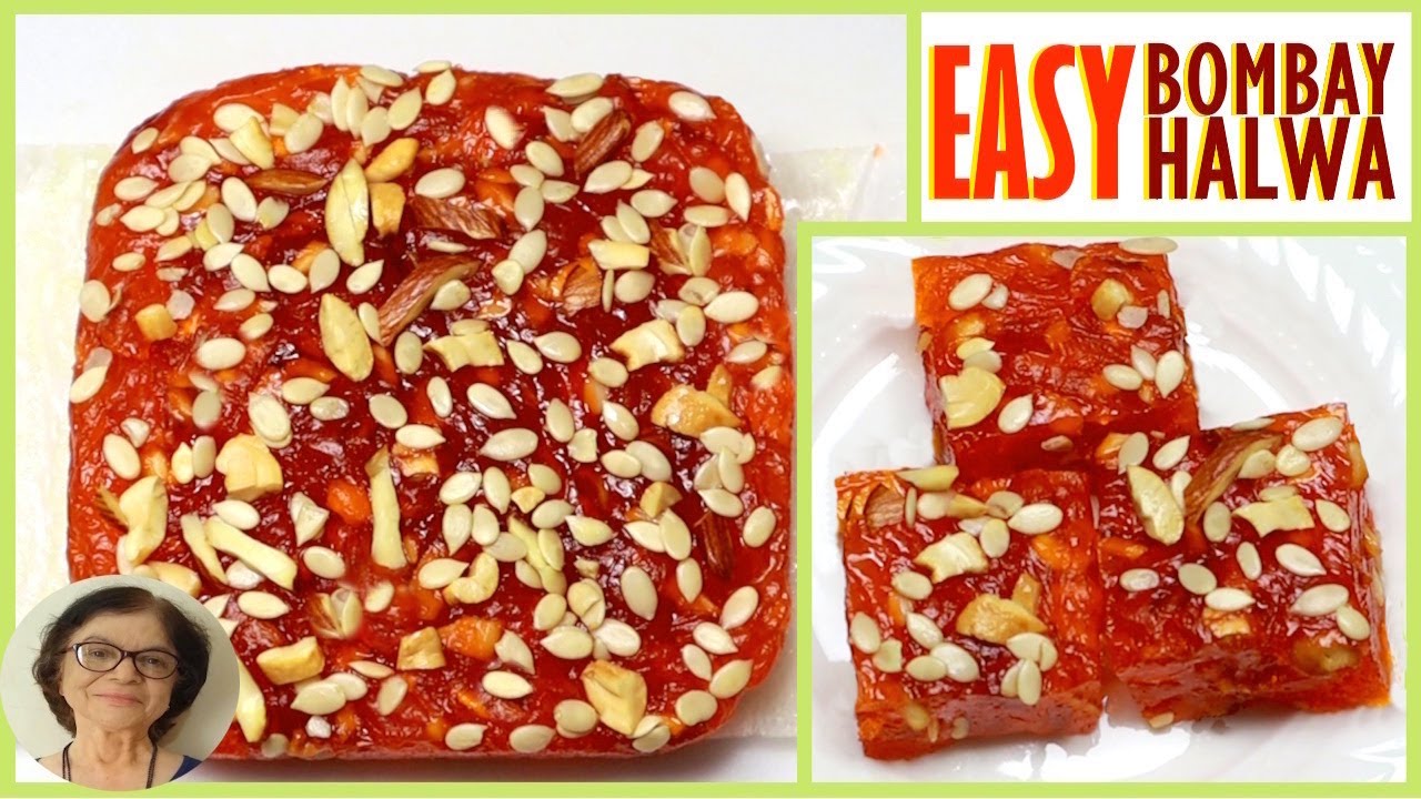 Soft Easiest Bombay Halwa – Try it! - Sweet from Cornflour - Quick and ...