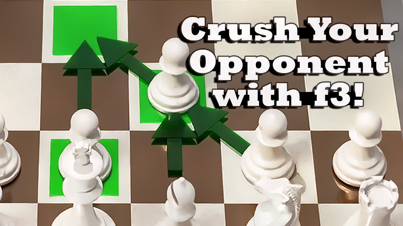 Crush Your Opponent with f3! | Chess Openings Explained - NM Caleb ...