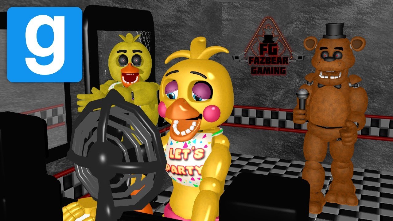 AND THE CHICA SISTERS PLAY GARRY'S MOD (FNAF CHALLENGE BECOMES INTENSE ...