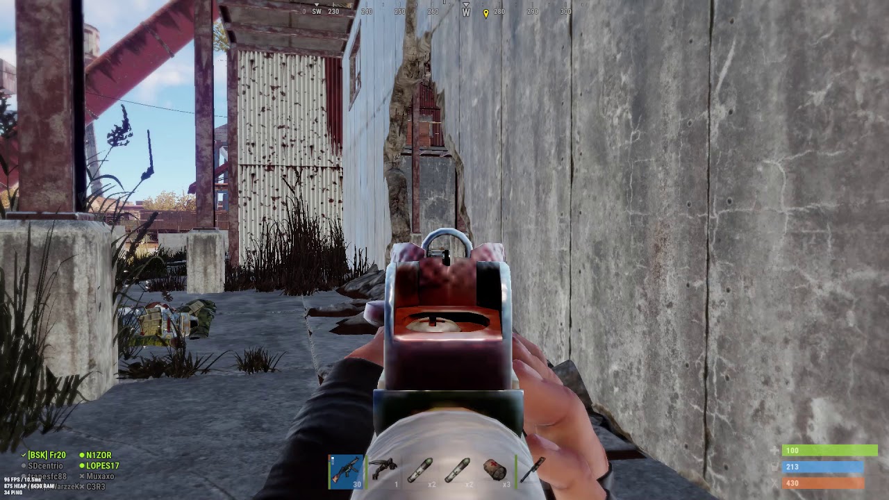 Rust BSK | PvP Chinook Crate at Trainyard - YouTube