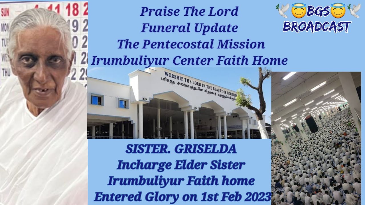 TPM FUNERAL NEWS|INCHARGE ELDER SISTER GRISELDA ENTERED GLORY 1/2/2023 ...