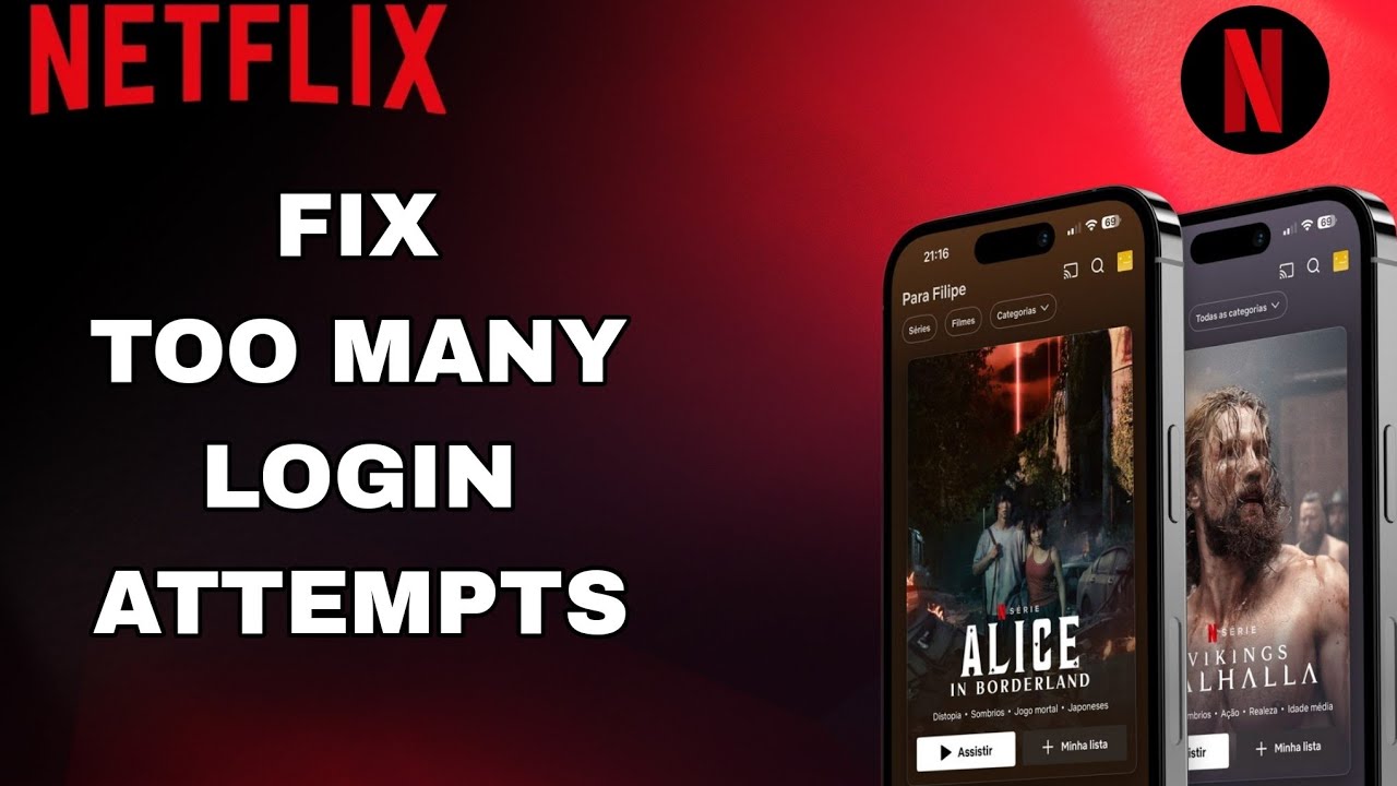 How To Fix And Solve Netflix Too Many Login Attempts | Final Solution ...
