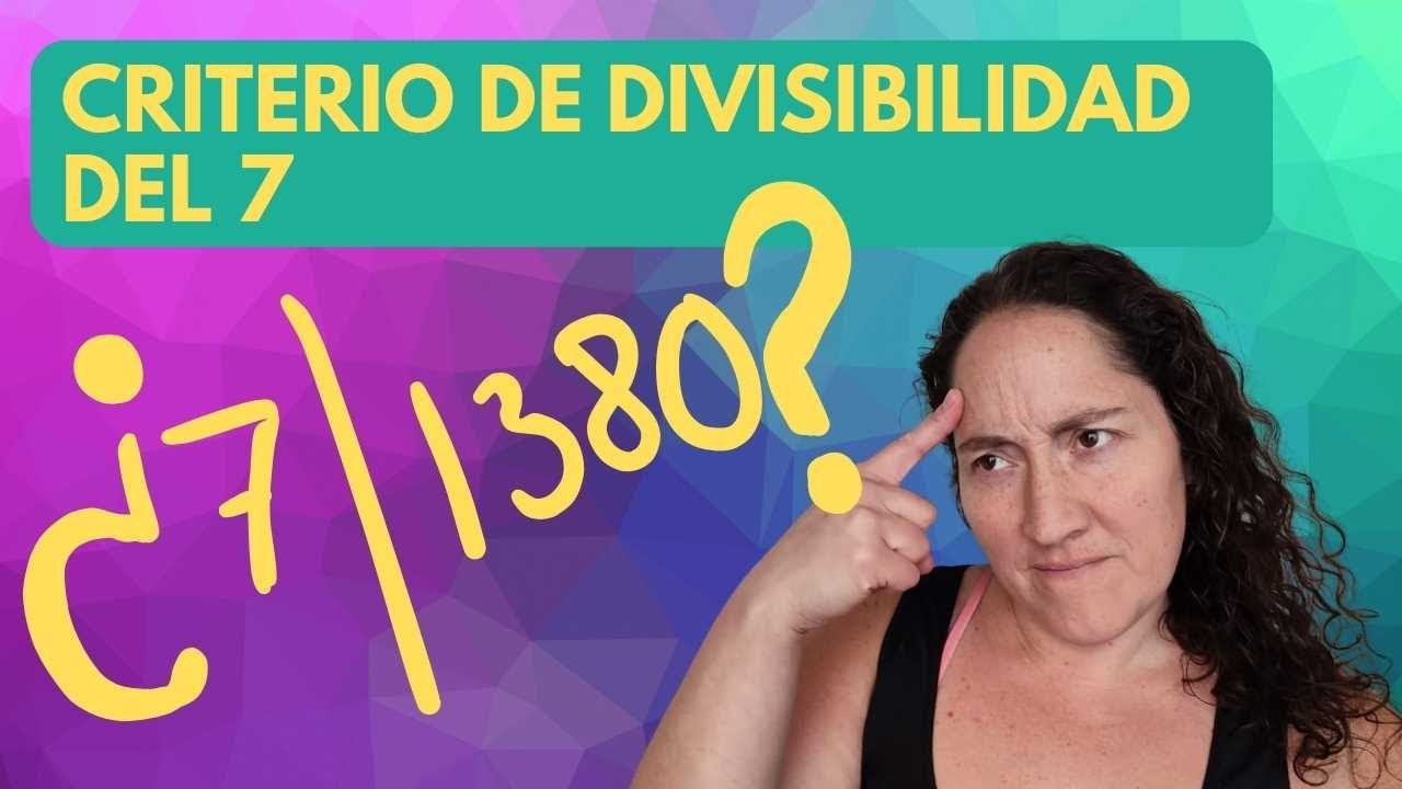 ¿Por qué funciona el criterio de divisibilidad del 7? - YouTube